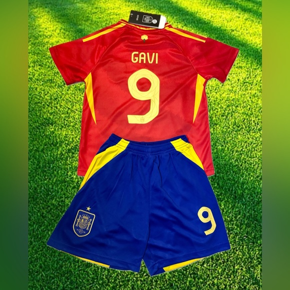 Shirts & Tops | Gavi Spain 9 Kids Home Soccer Jersey Gavi Gavi Futbol ...